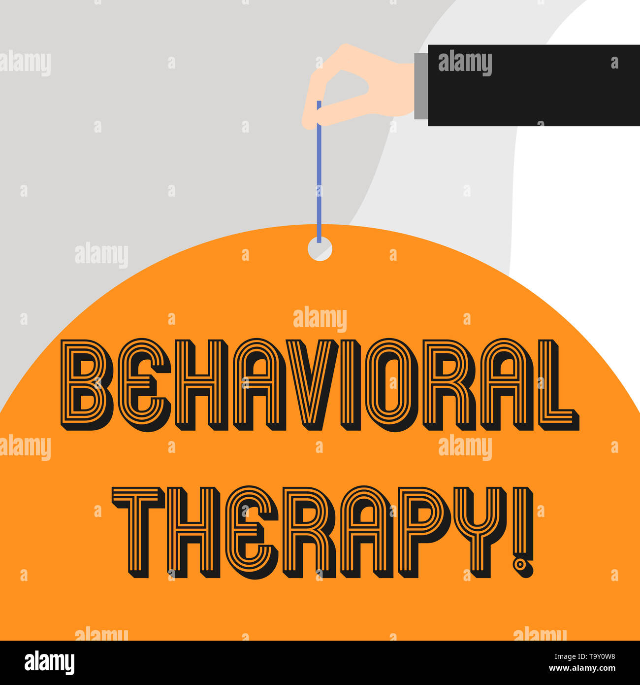 Text sign showing Behavioral Therapy. Business photo showcasing help ...