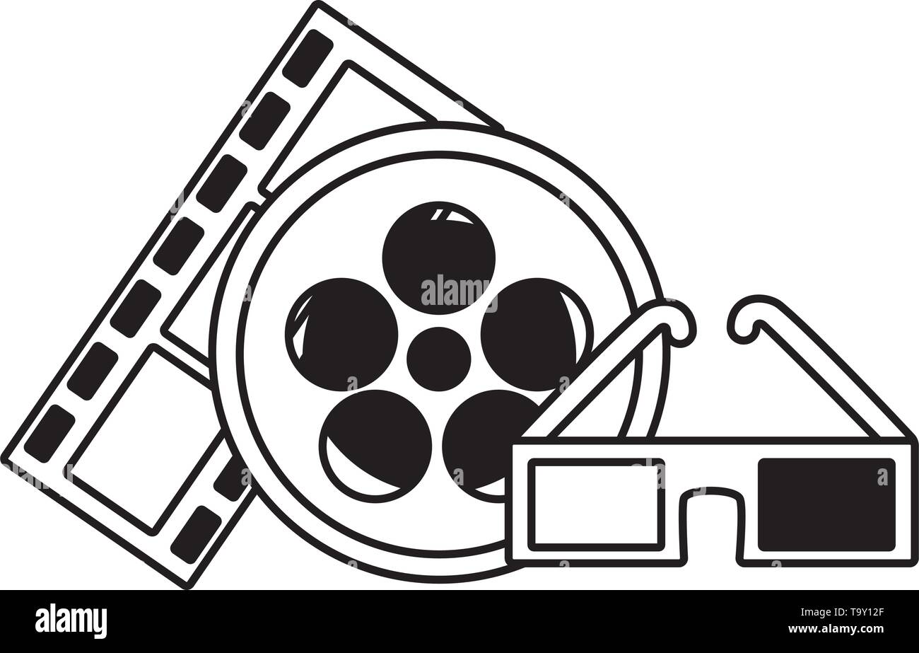 cinema movie design Stock Vector Image & Art - Alamy