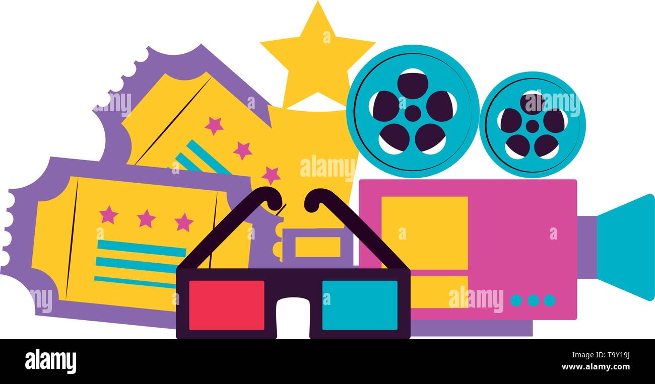 cinema movie design Stock Vector Image & Art - Alamy