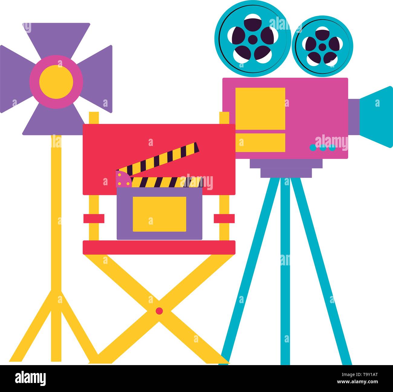 cinema movie design Stock Vector Image & Art - Alamy