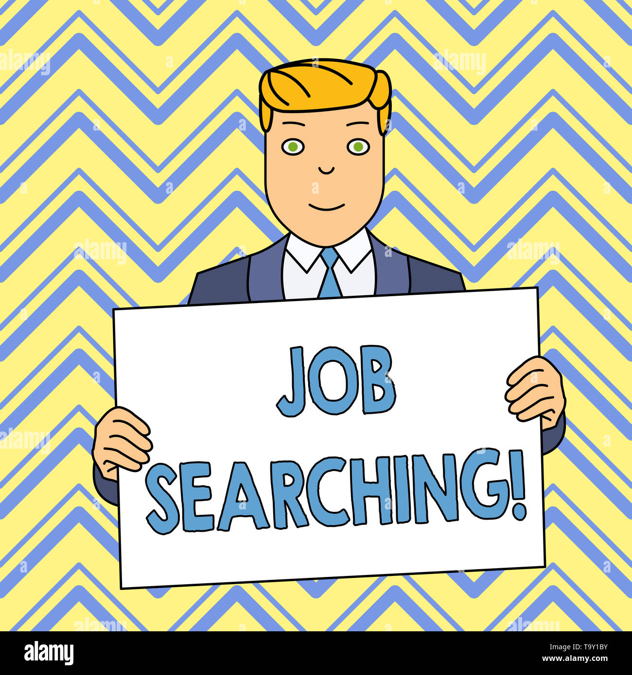 Word writing text Job Searching. Business photo showcasing The act of ...