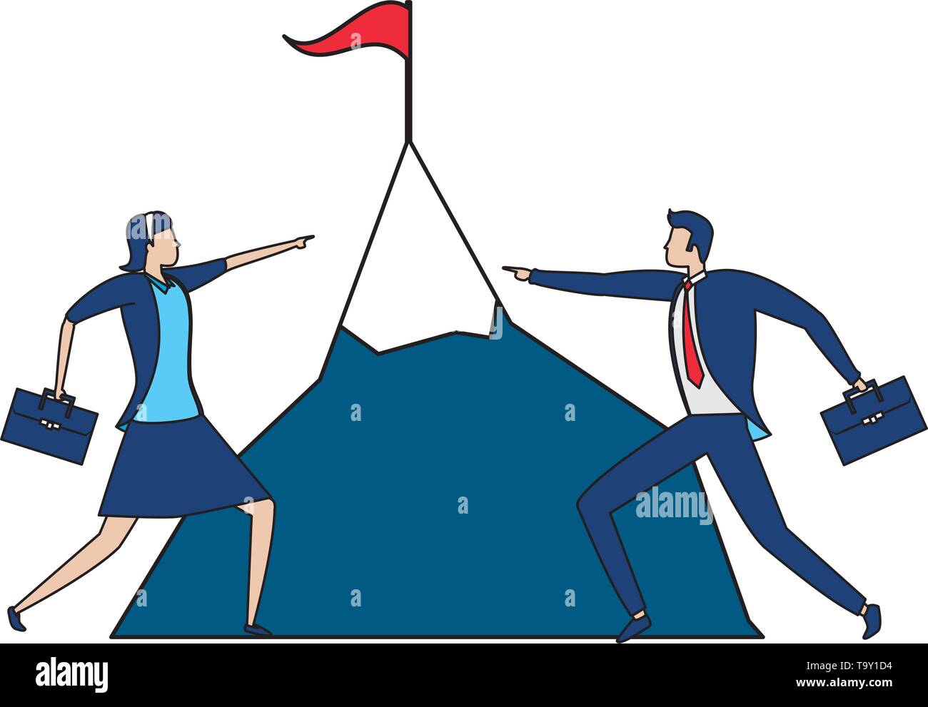 people business success Stock Vector Image & Art - Alamy