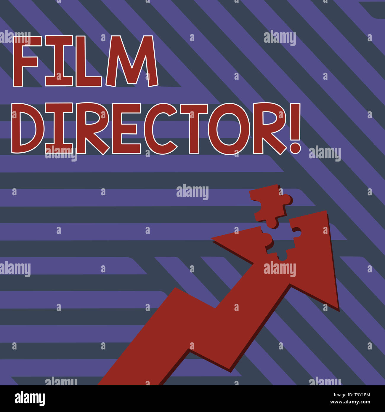 Writing note showing Film Director. Business concept for a ...