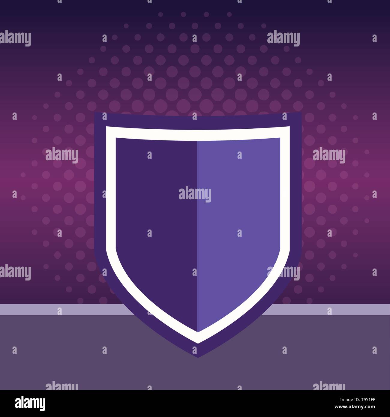 shield icon cartoon Stock Vector Image & Art - Alamy