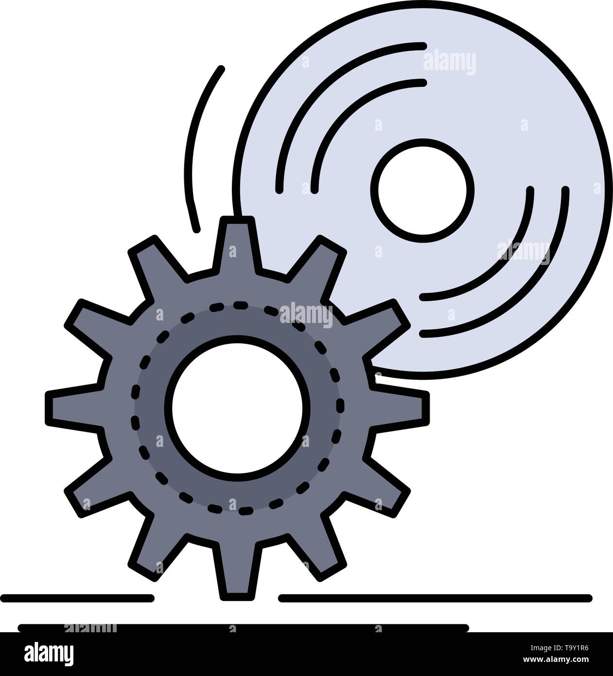 Insert disc Stock Vector Images - Alamy