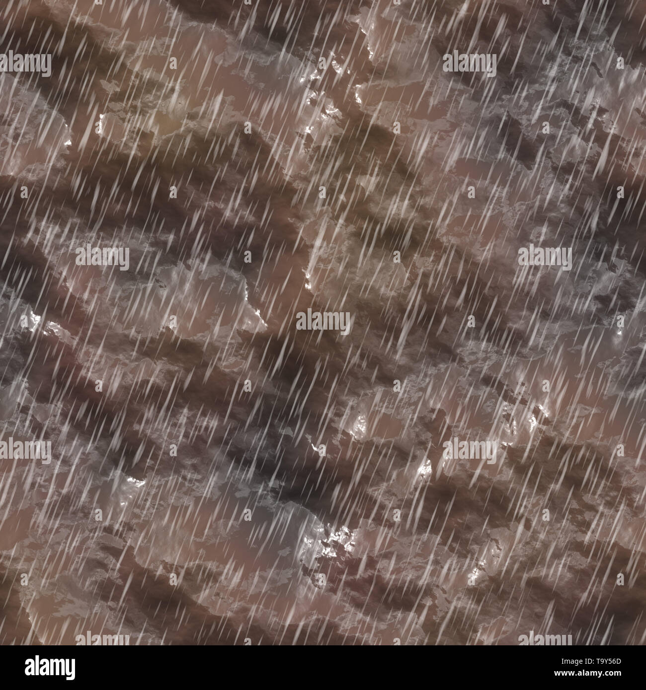 Mud Puddles Seamless Texture Tile Stock Photo - Alamy