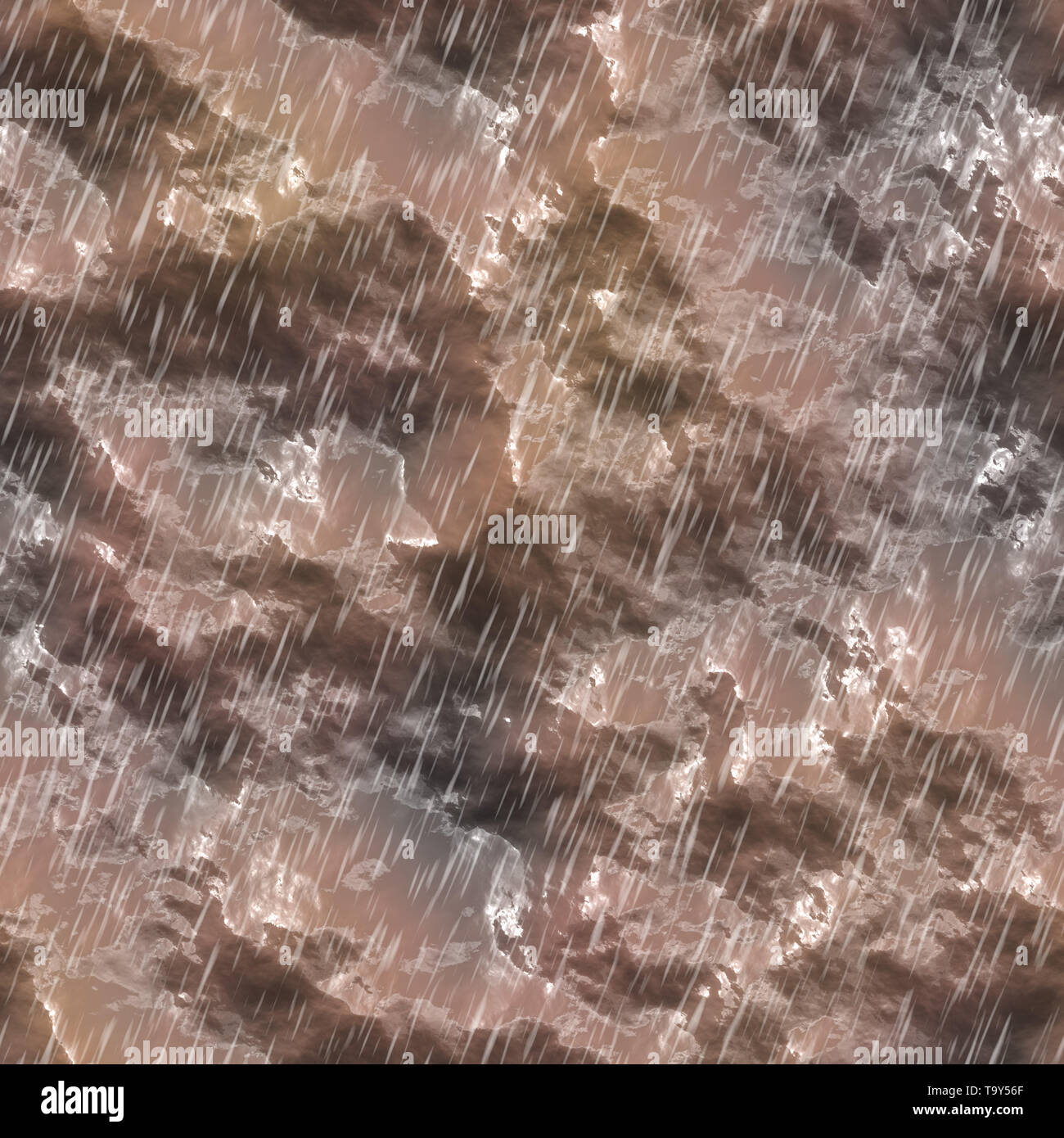 Mud Puddles Seamless Texture Tile Stock Photo - Alamy