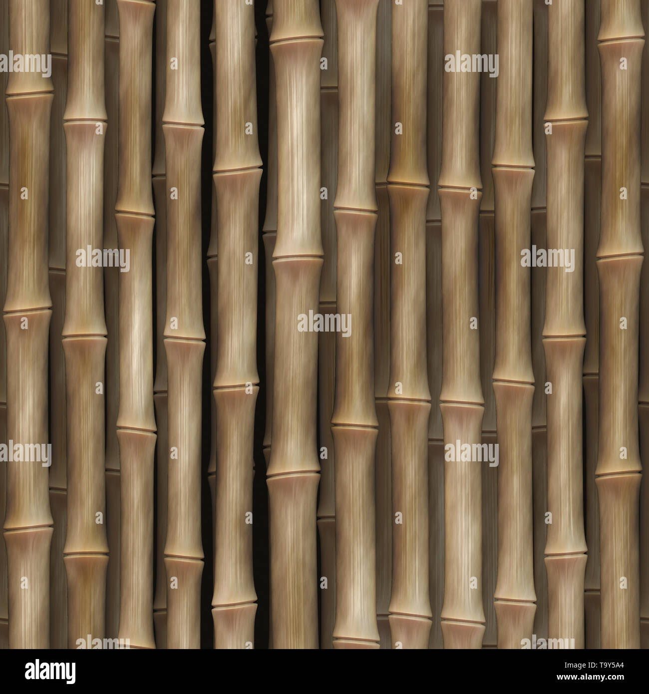 Bamboo Seamless Texture Tile Stock Photo - Alamy