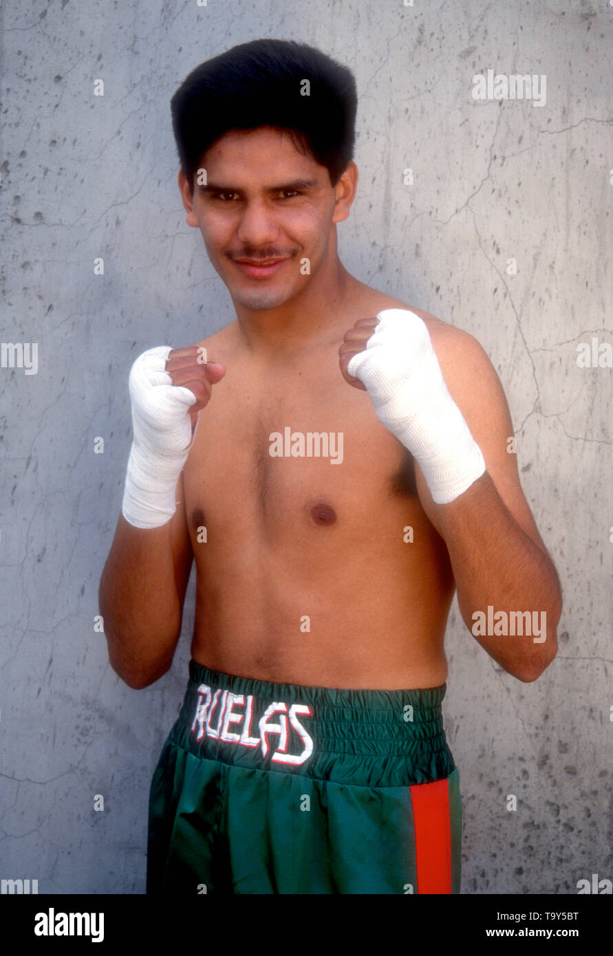 Los Angeles, California, USA 19th April 1994 (Exclusive) Boxer Rafael ...