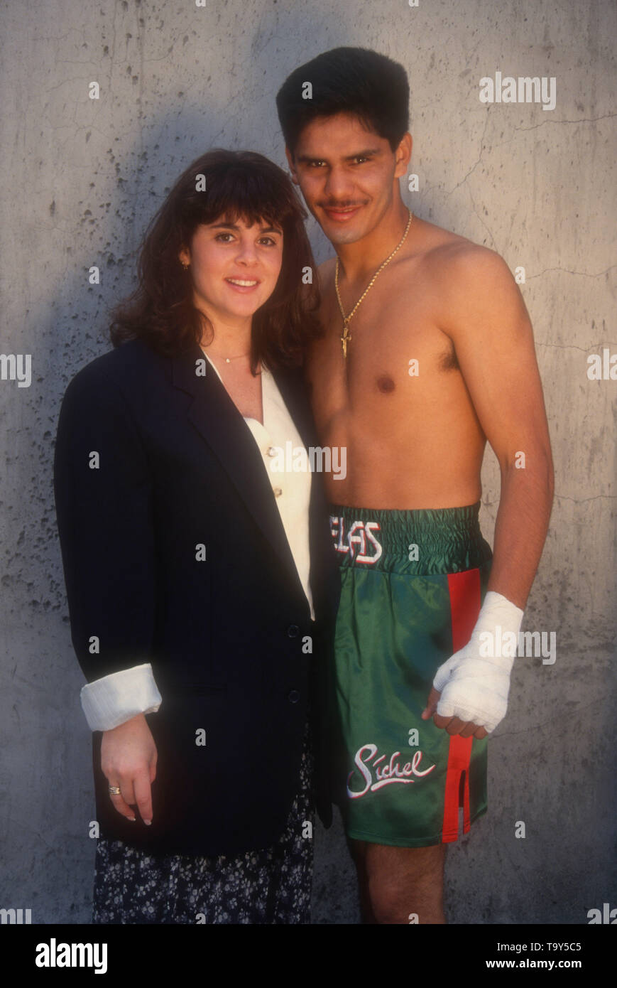 Los Angeles, California, USA 19th April 1994 (Exclusive) Boxer Rafael ...