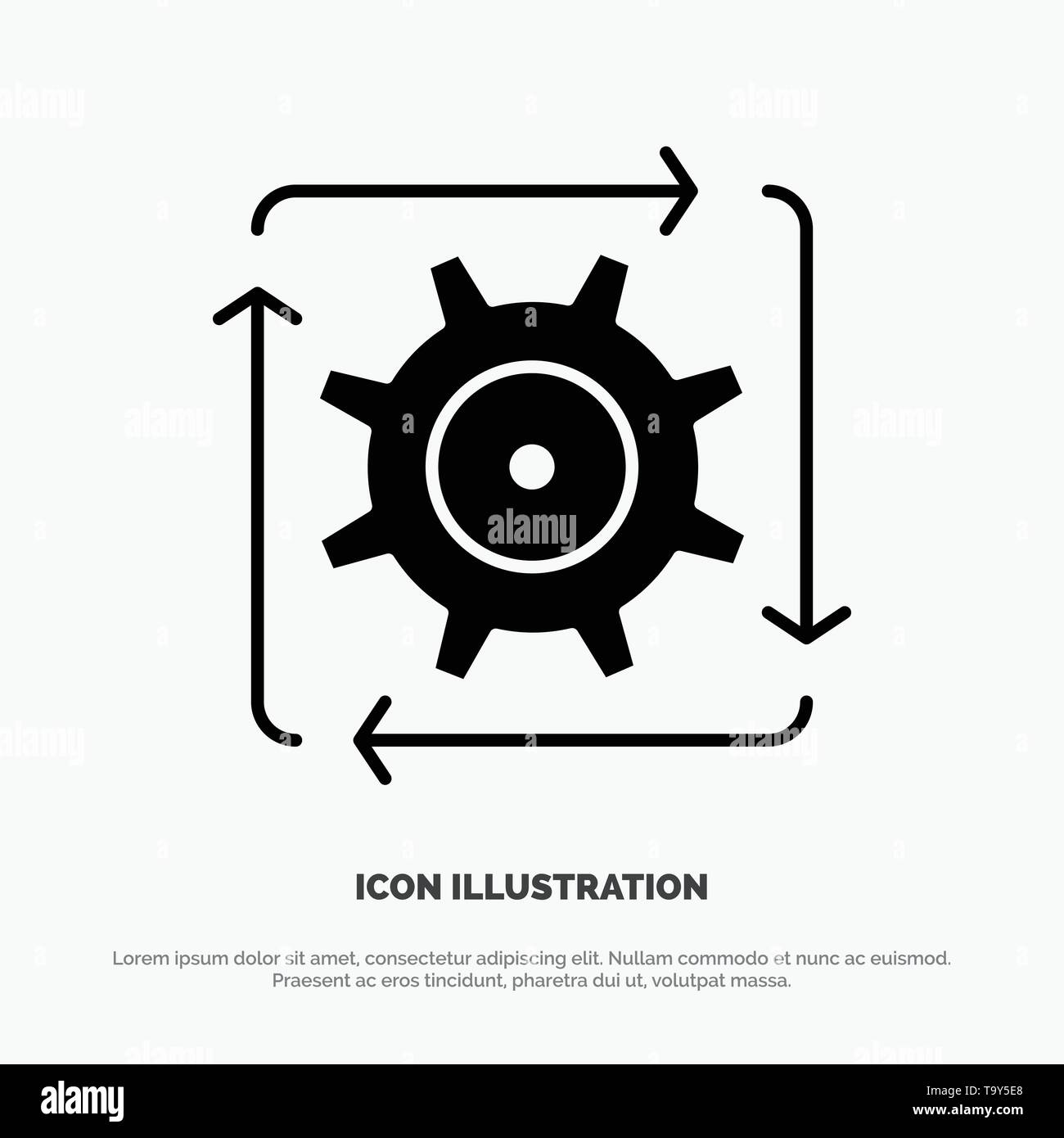 Workflow procedure Stock Vector Images - Alamy