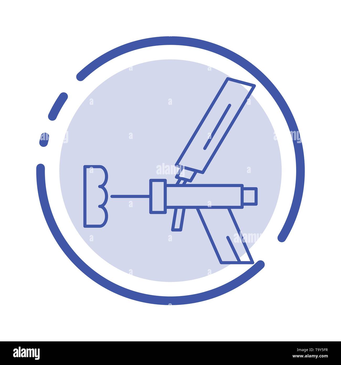 Blue insulation Stock Vector Images - Alamy