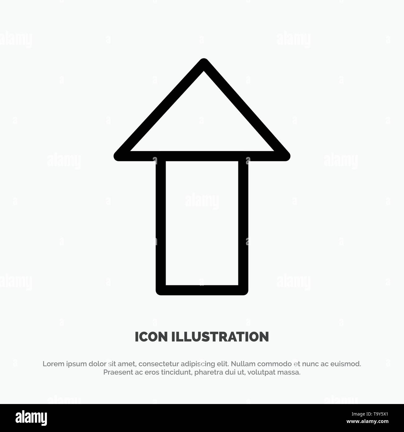 Arrow upper right vector vectors hi-res stock photography and images - Alamy