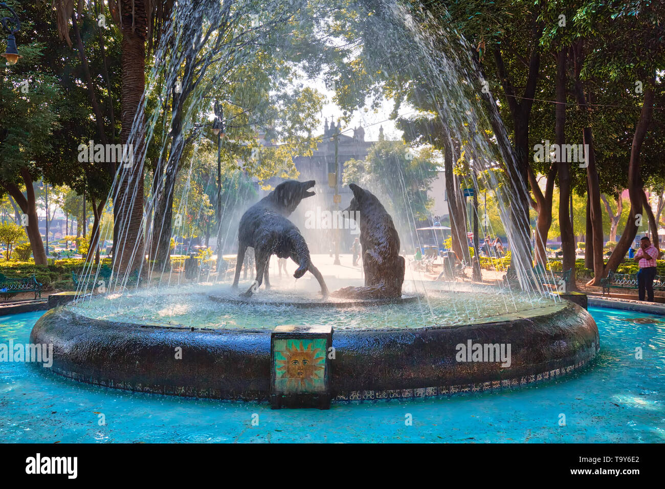 Donnagott Coyote Statue