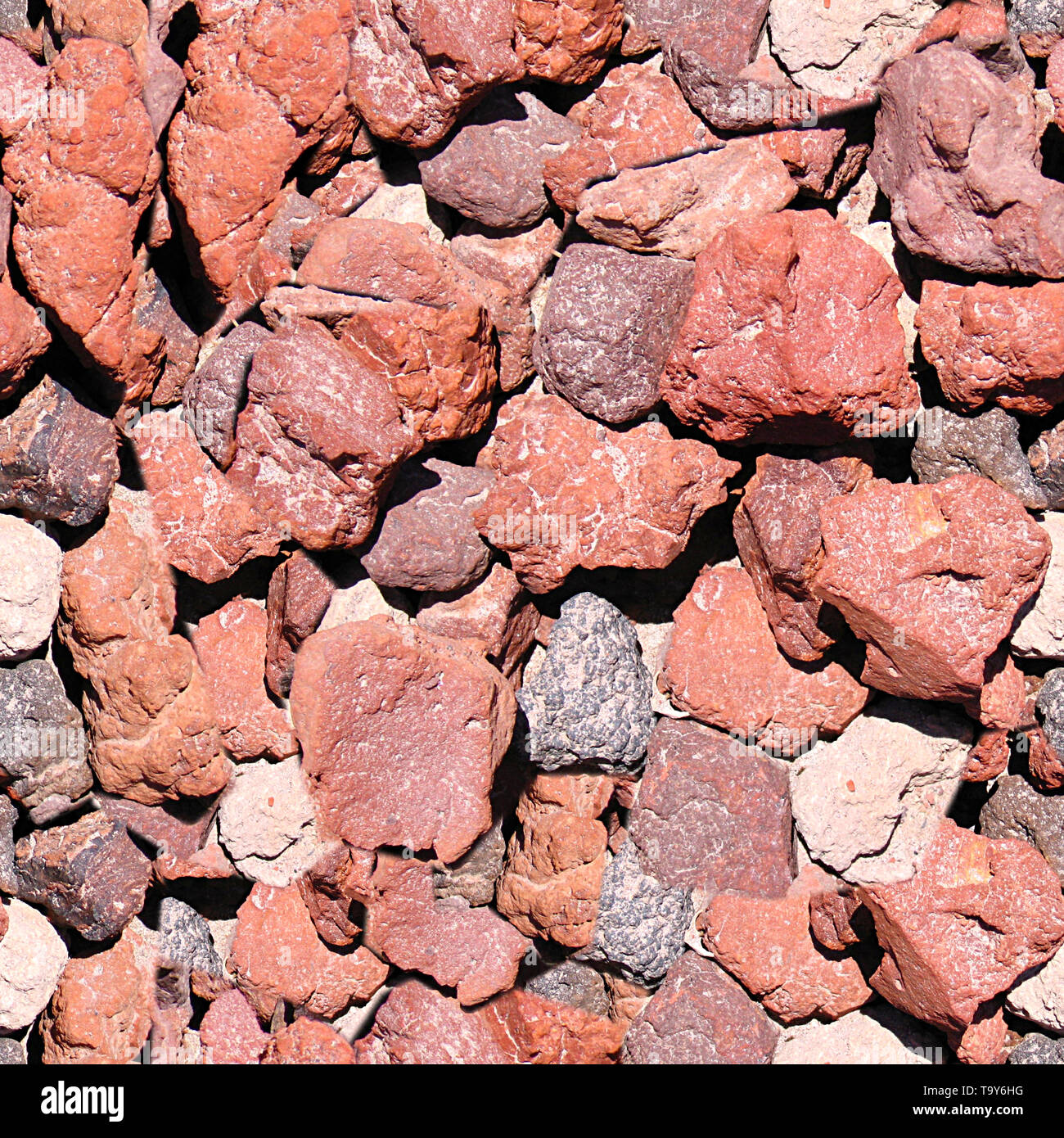 Rocks and Gravel Seamless Texture Tile Stock Photo - Alamy