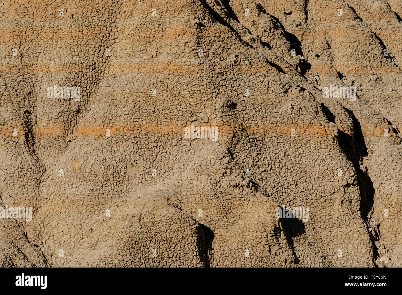 Hoodoo Mud Texture Close Up Background Image Stock Photo - Alamy