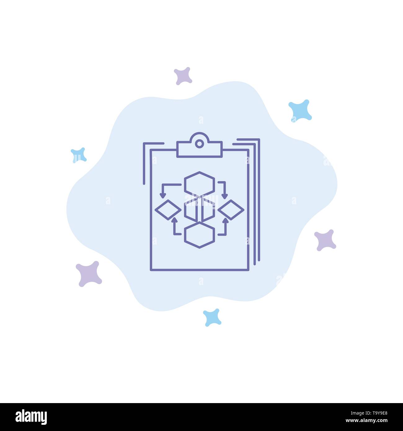 Work flow background Stock Vector Images - Alamy