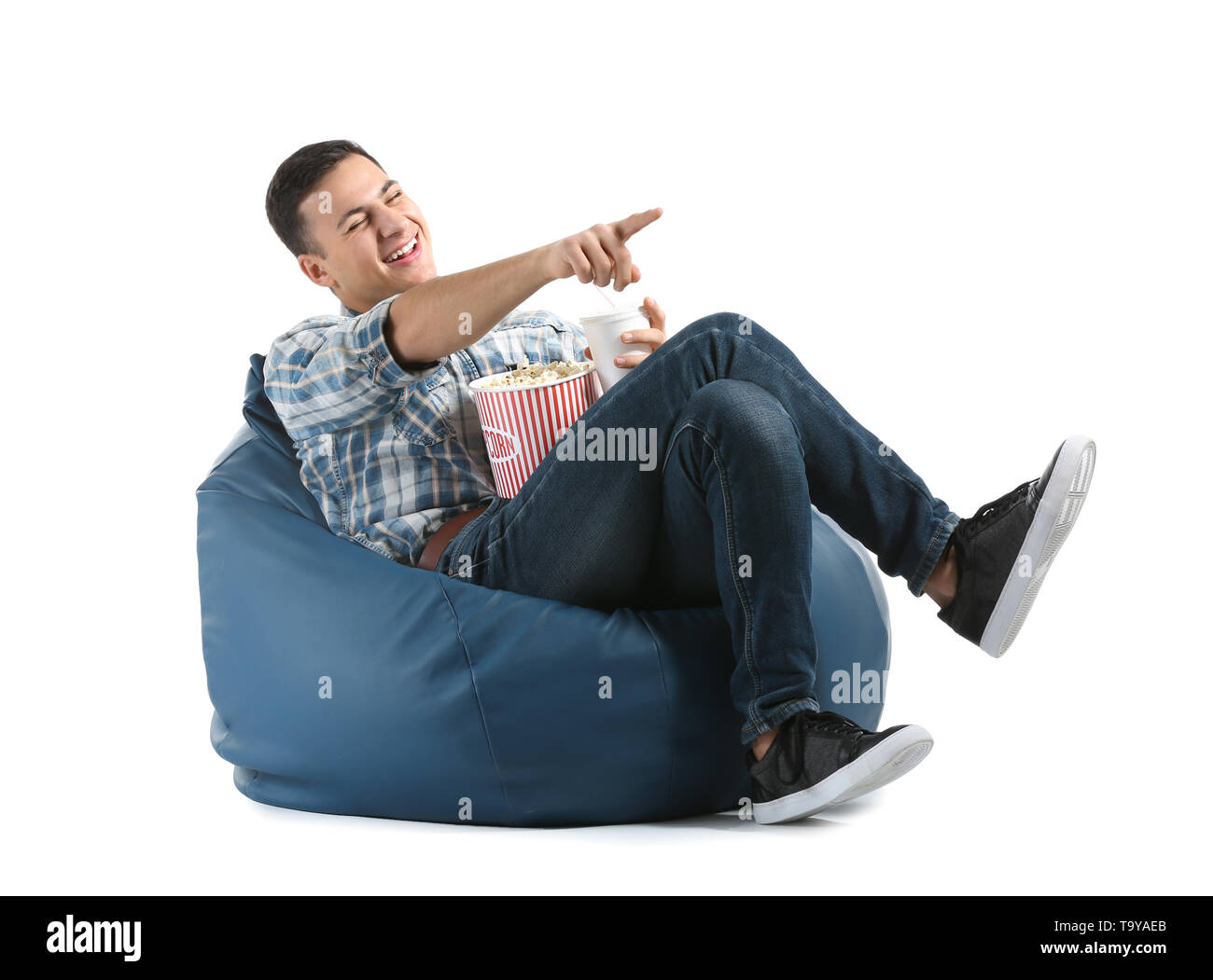 People watching movie Cut Out Stock Images & Pictures - Alamy