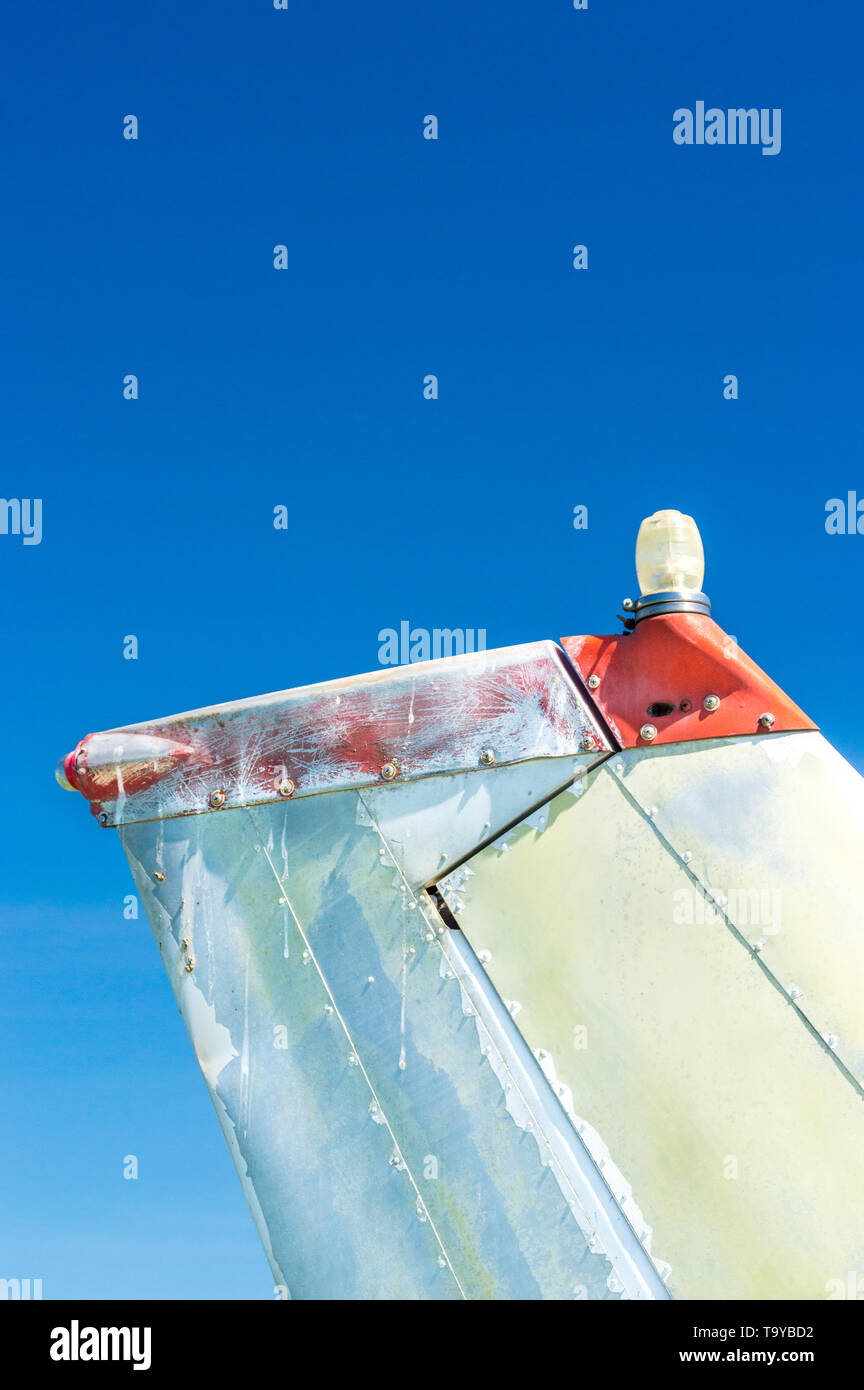 Airplane tail fin hi-res stock photography and images - Alamy