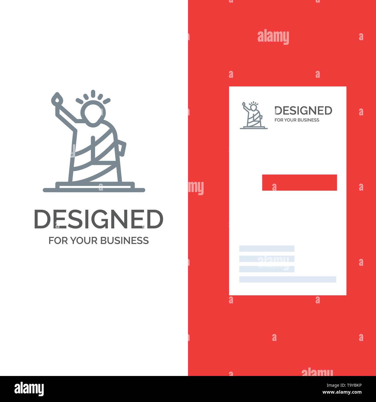 Liberty island view Stock Vector Images - Alamy