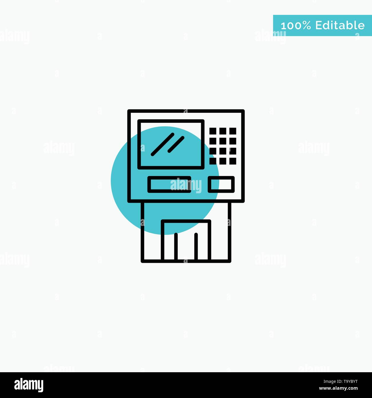 Cash point dispenser Stock Vector Images - Alamy