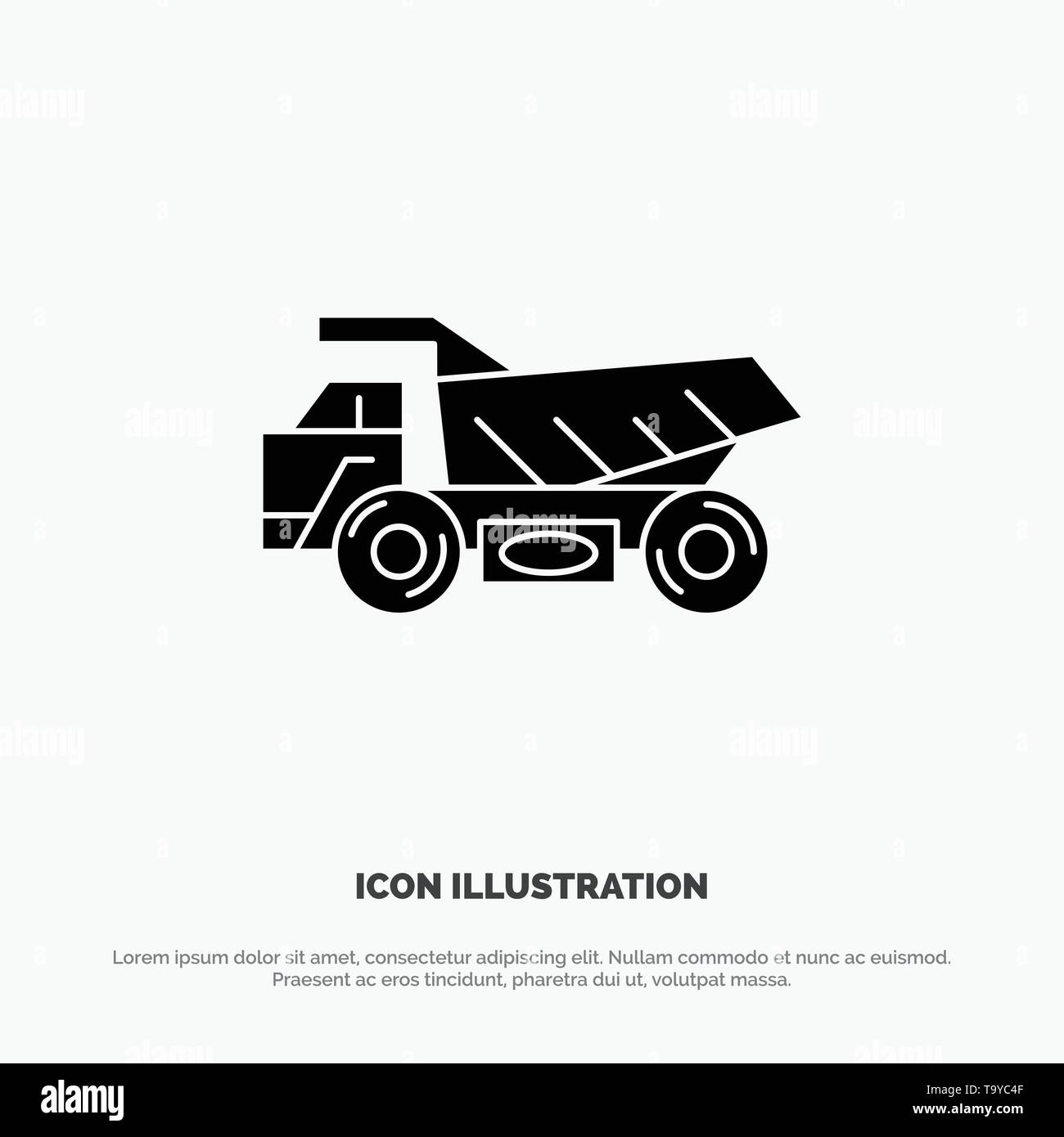 Loading lorry trailer Stock Vector Images - Alamy