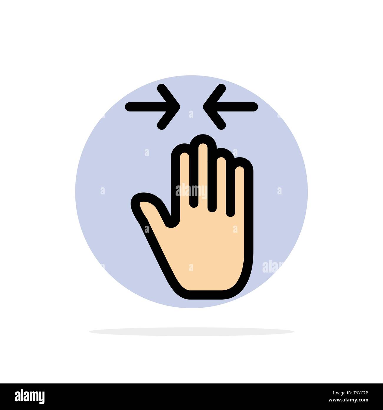 Pinch zoom background Stock Vector Images - Alamy