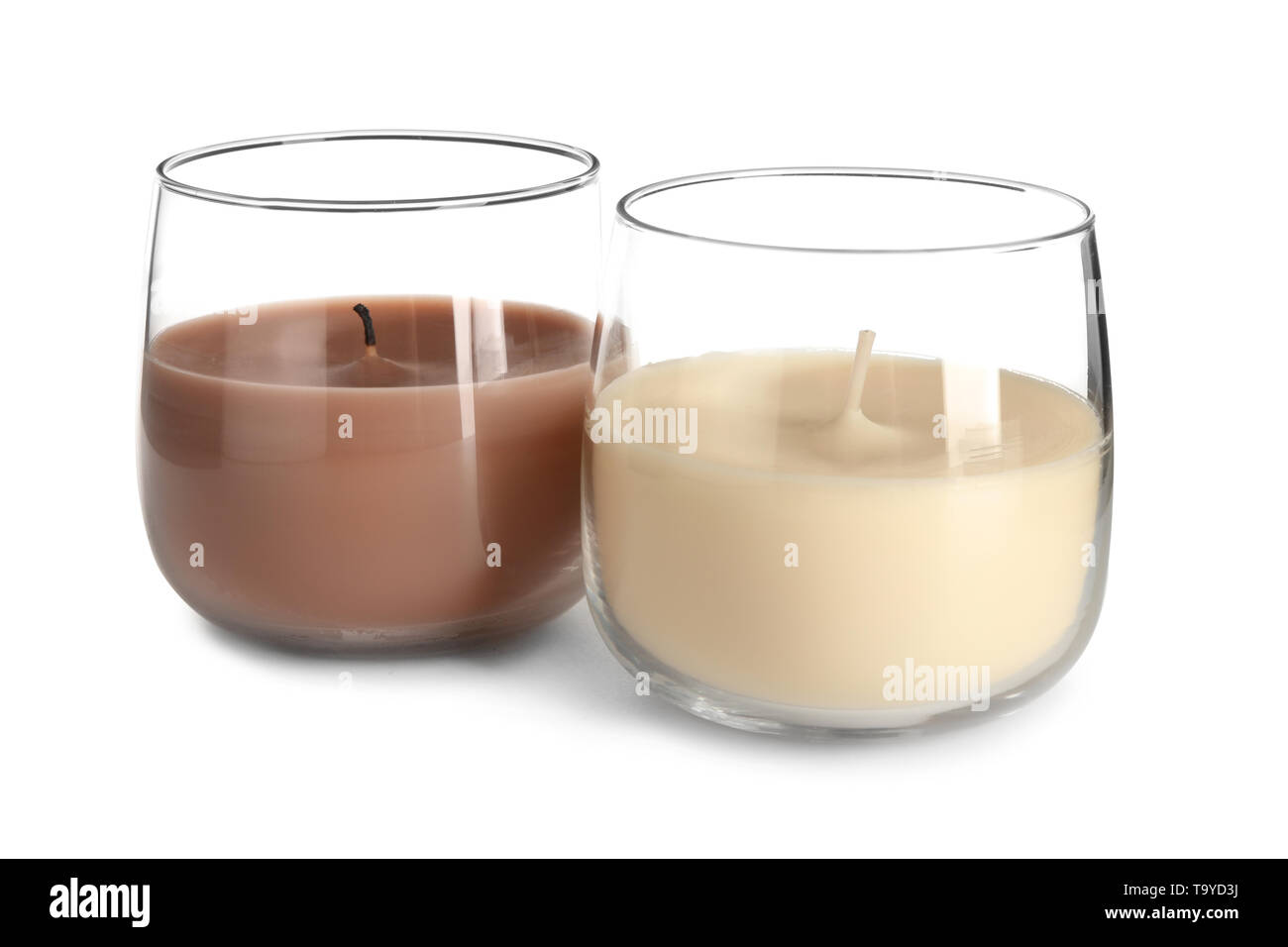 Different color candles Cut Out Stock Images & Pictures - Alamy