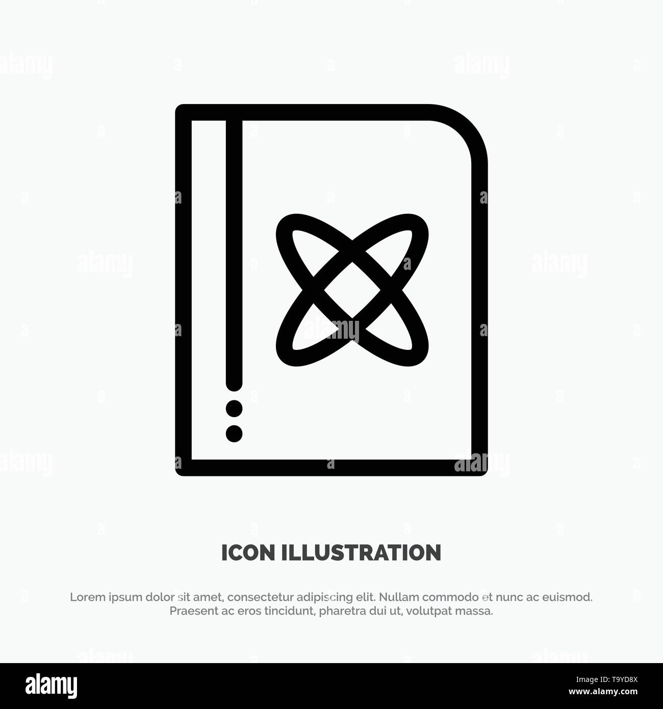 Science physics drawing Cut Out Stock Images & Pictures - Alamy