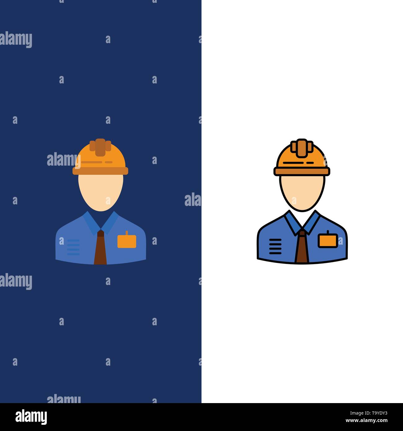 Labor icons hi-res stock photography and images - Alamy