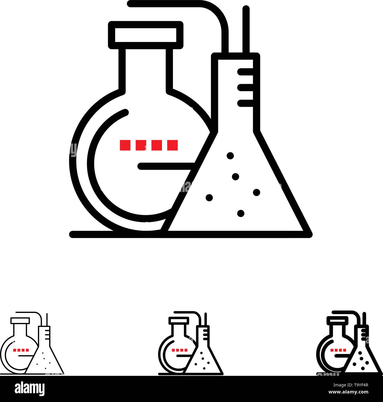 Nuclear reaction lab Stock Vector Images - Alamy