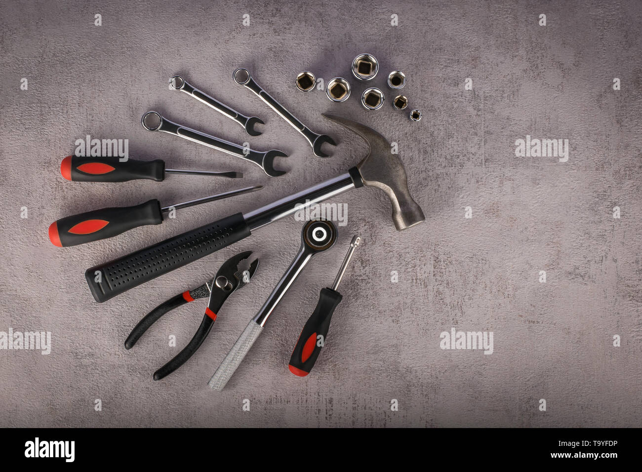 Various construction tools hi-res stock photography and images - Alamy