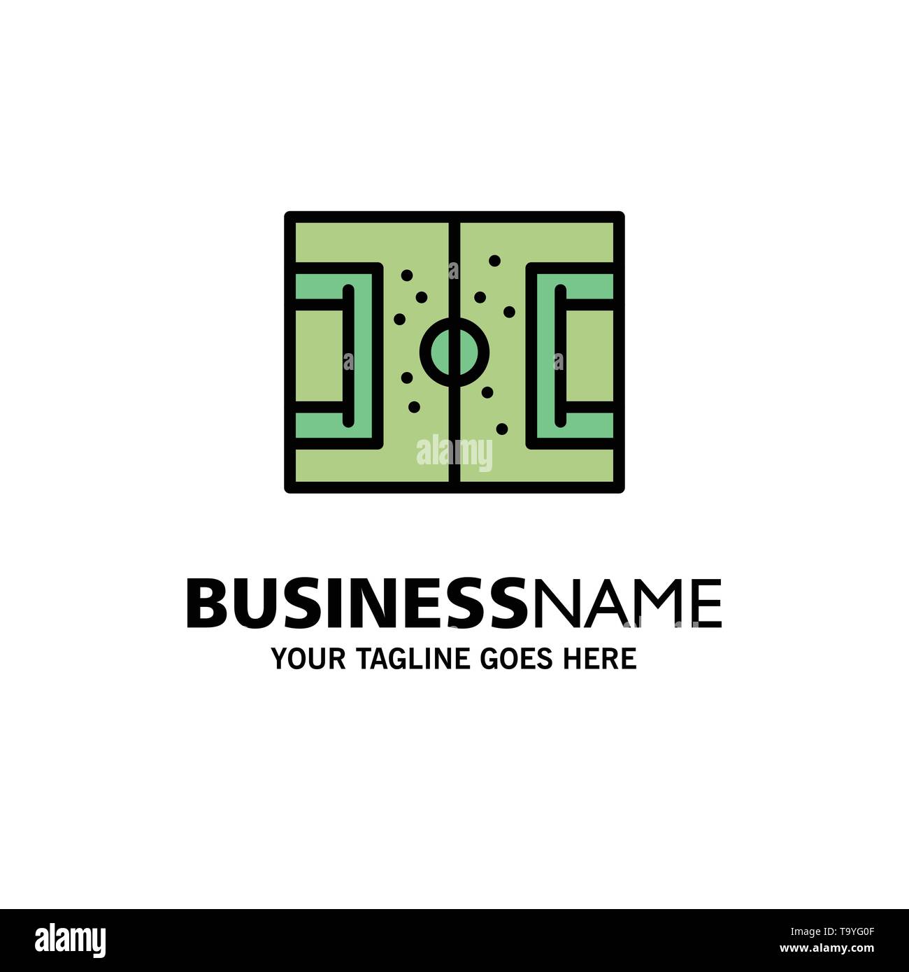 Soccer ground logo Cut Out Stock Images & Pictures - Alamy