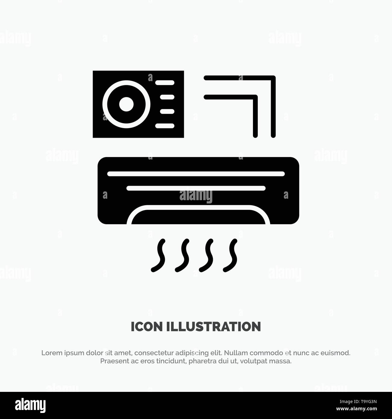 Air conditioner airconditioner air conditioner Stock Vector Images - Alamy