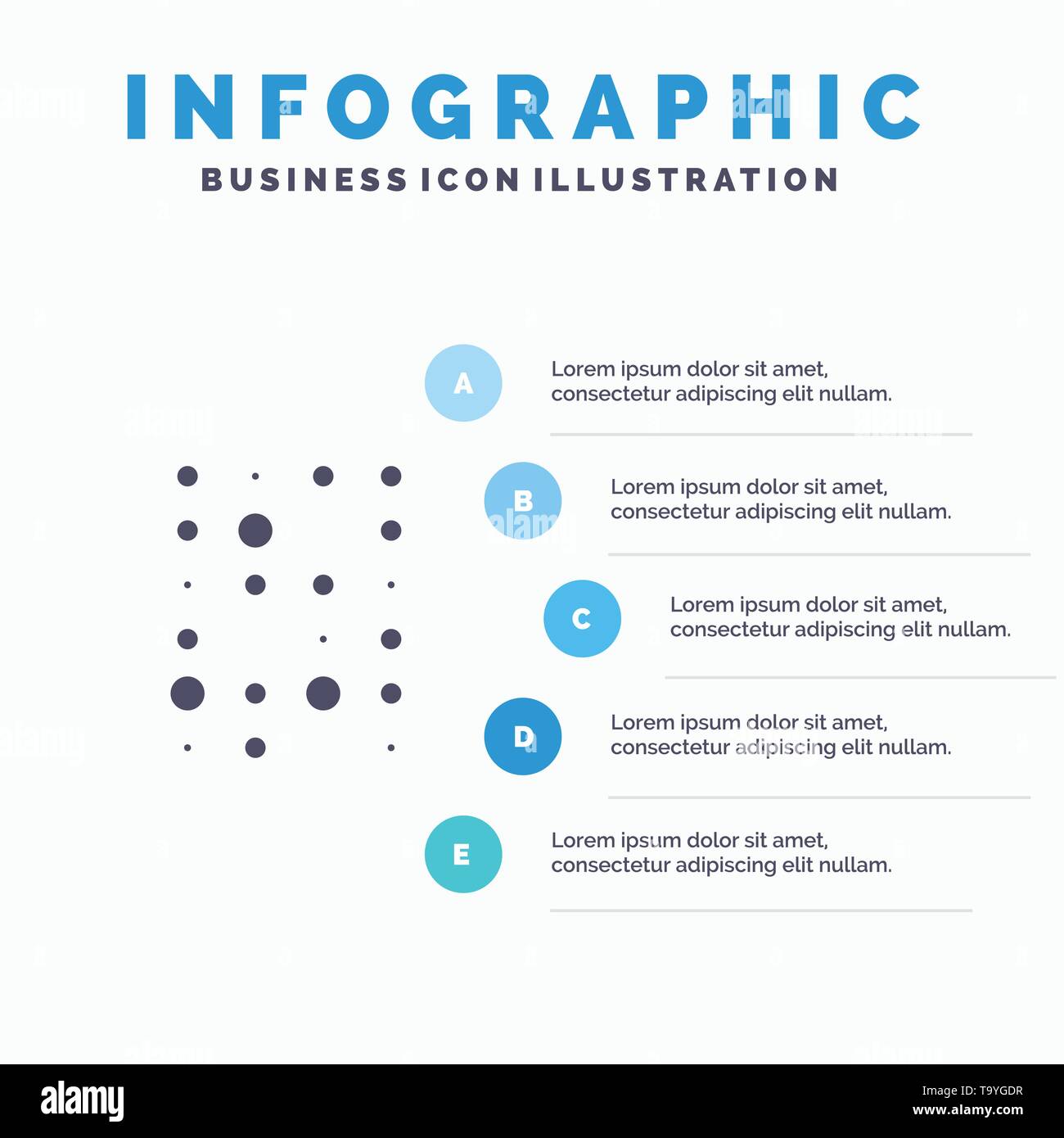 Unstructured Data Insecure Data Science Solid Icon Infographics 5