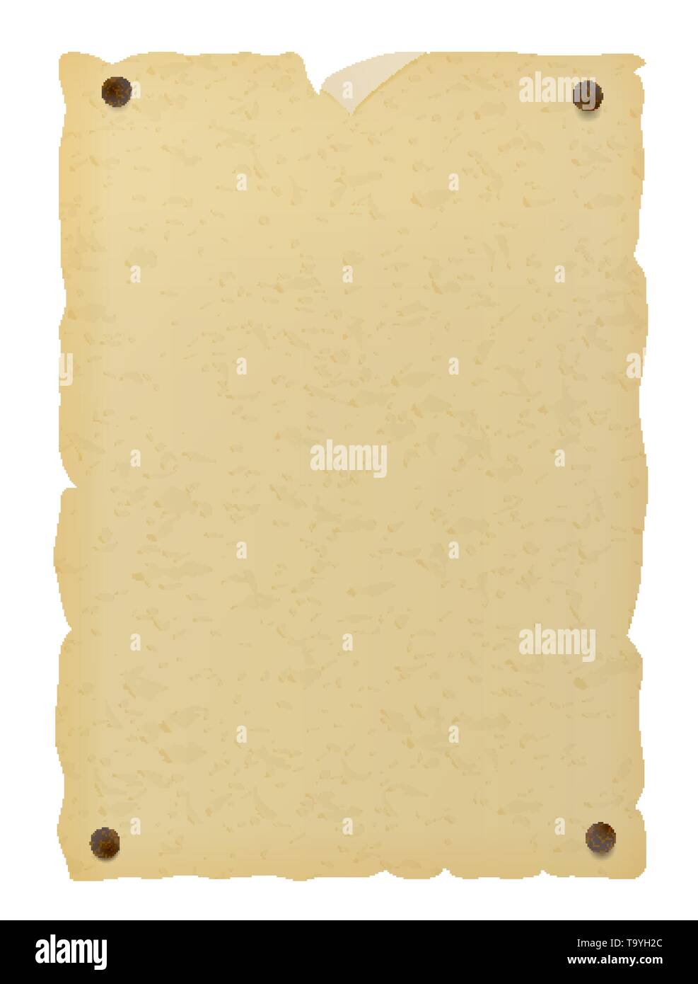 Old paper poster for wanted and missing messages Stock Vector Image ...