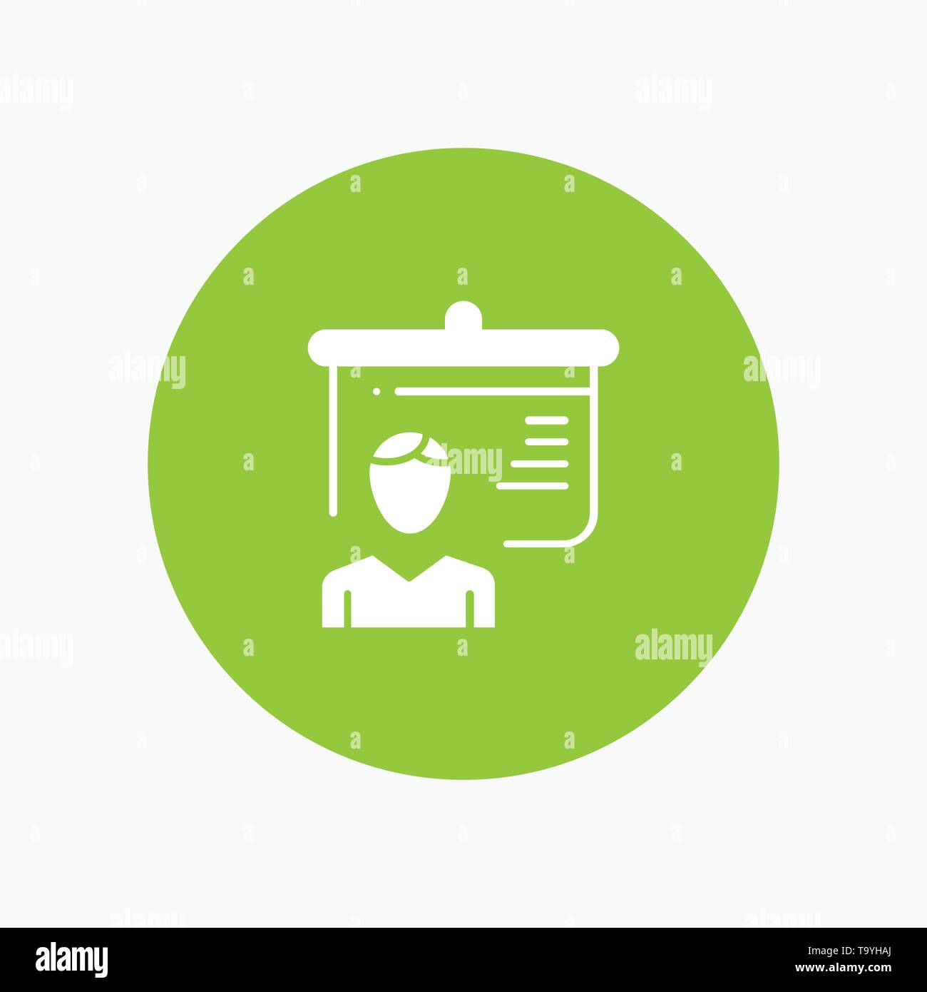 Presentation screen school Stock Vector Images - Alamy