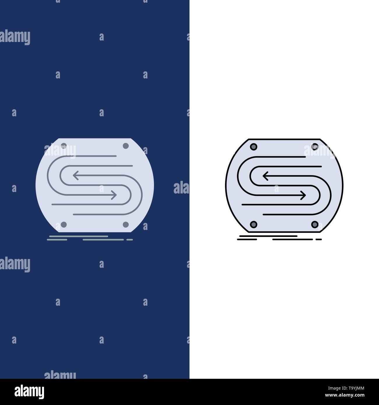 Convergence diagram hi-res stock photography and images - Alamy