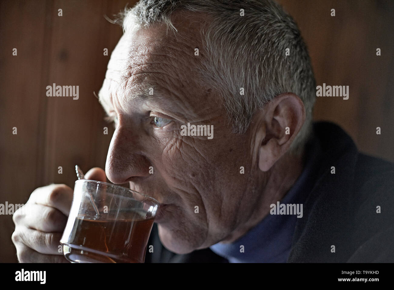 Portraits of a Dutch miller at his windmill in the Netherlands Stock ...