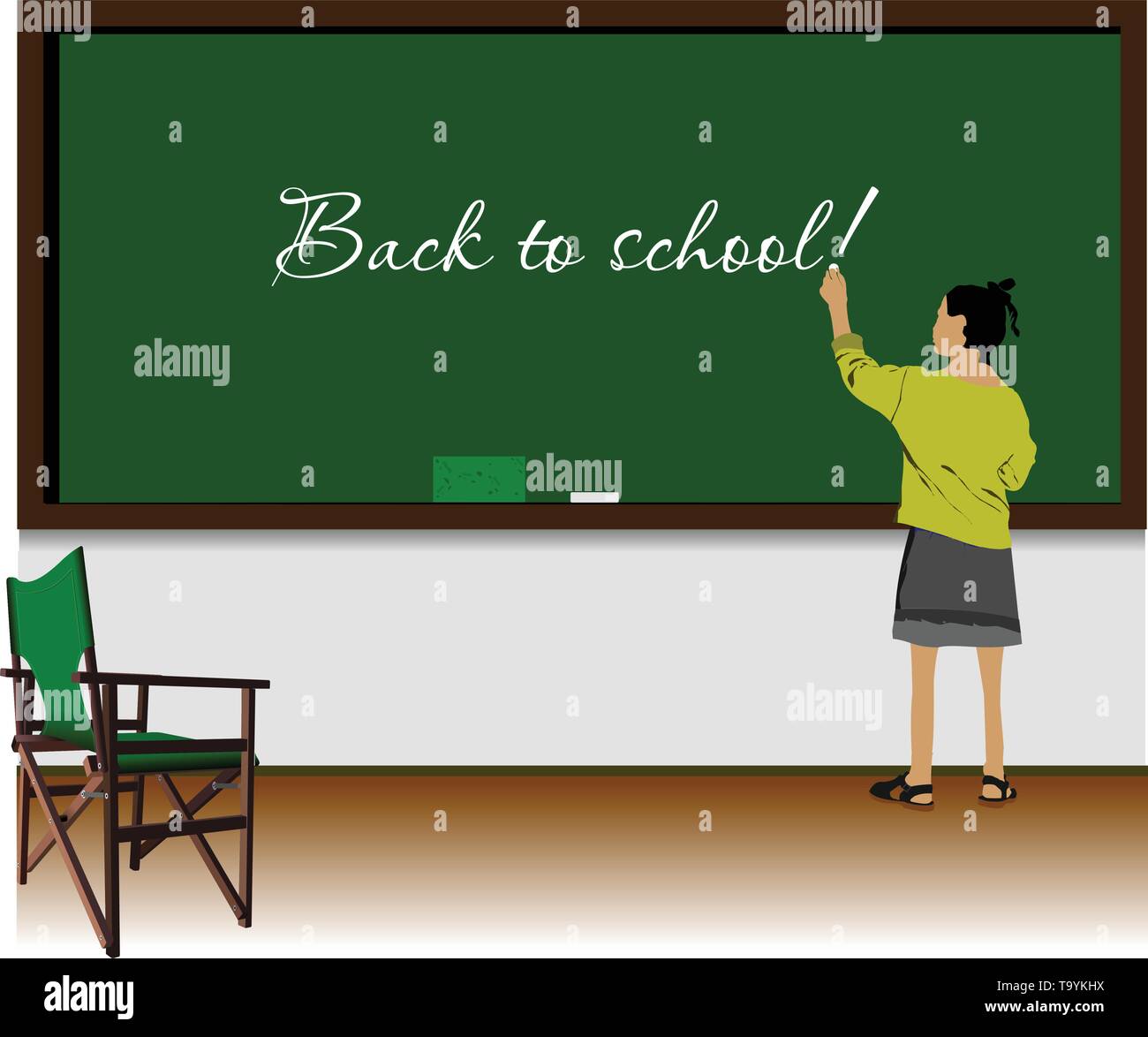 The schoolmaster Stock Vector Images - Alamy