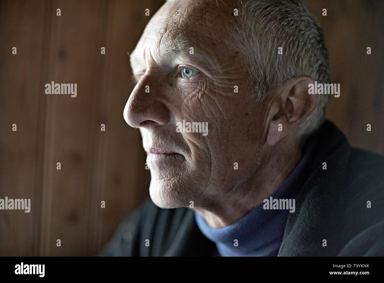 Portraits of a Dutch miller at his windmill in the Netherlands Stock ...
