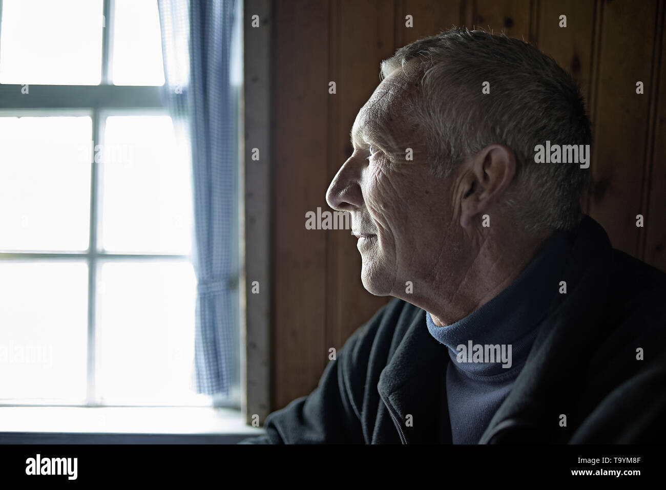 Portraits of a Dutch miller at his windmill in the Netherlands Stock ...
