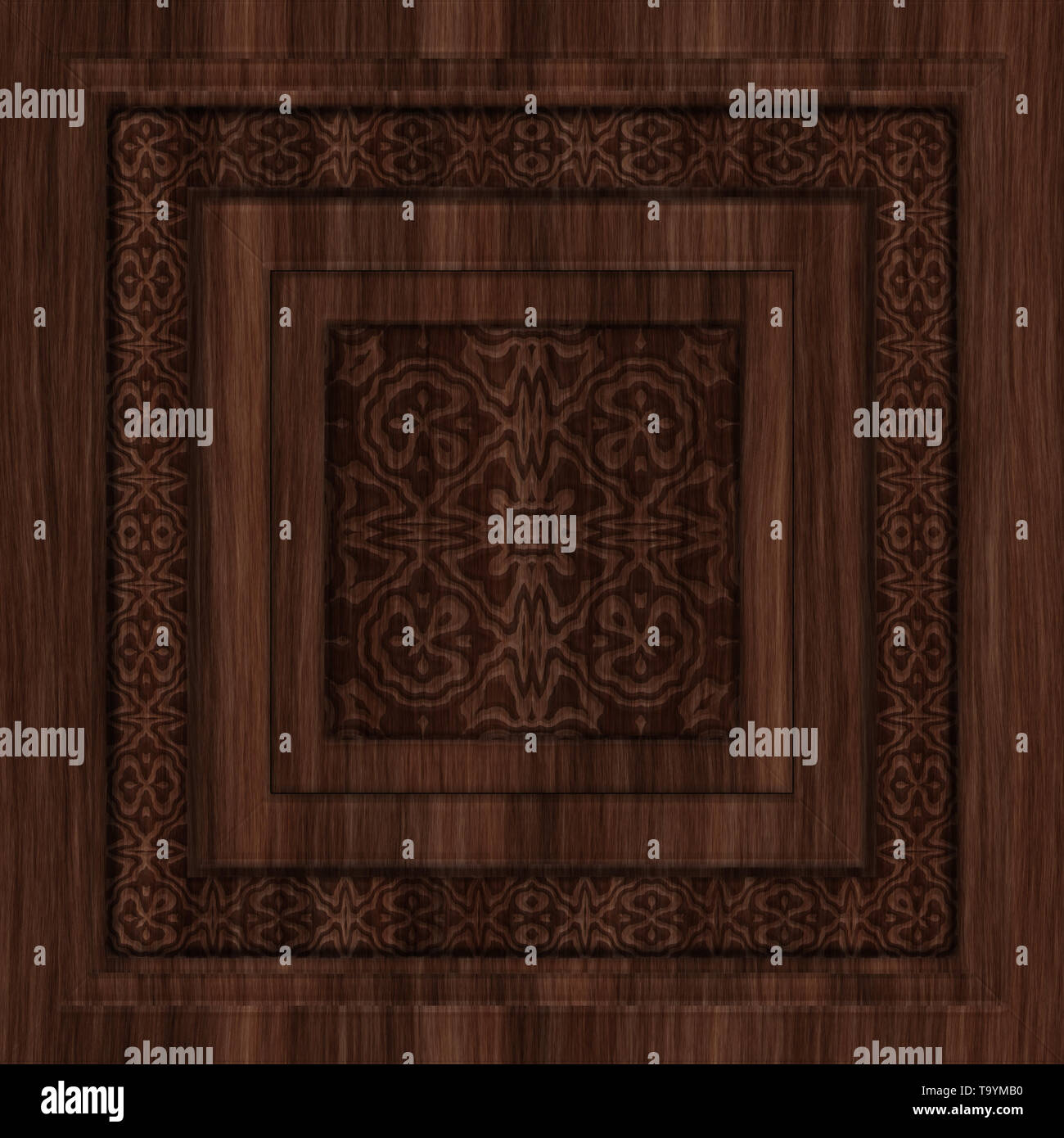 Carved Wood Seamless Texture Tile Stock Photo - Alamy