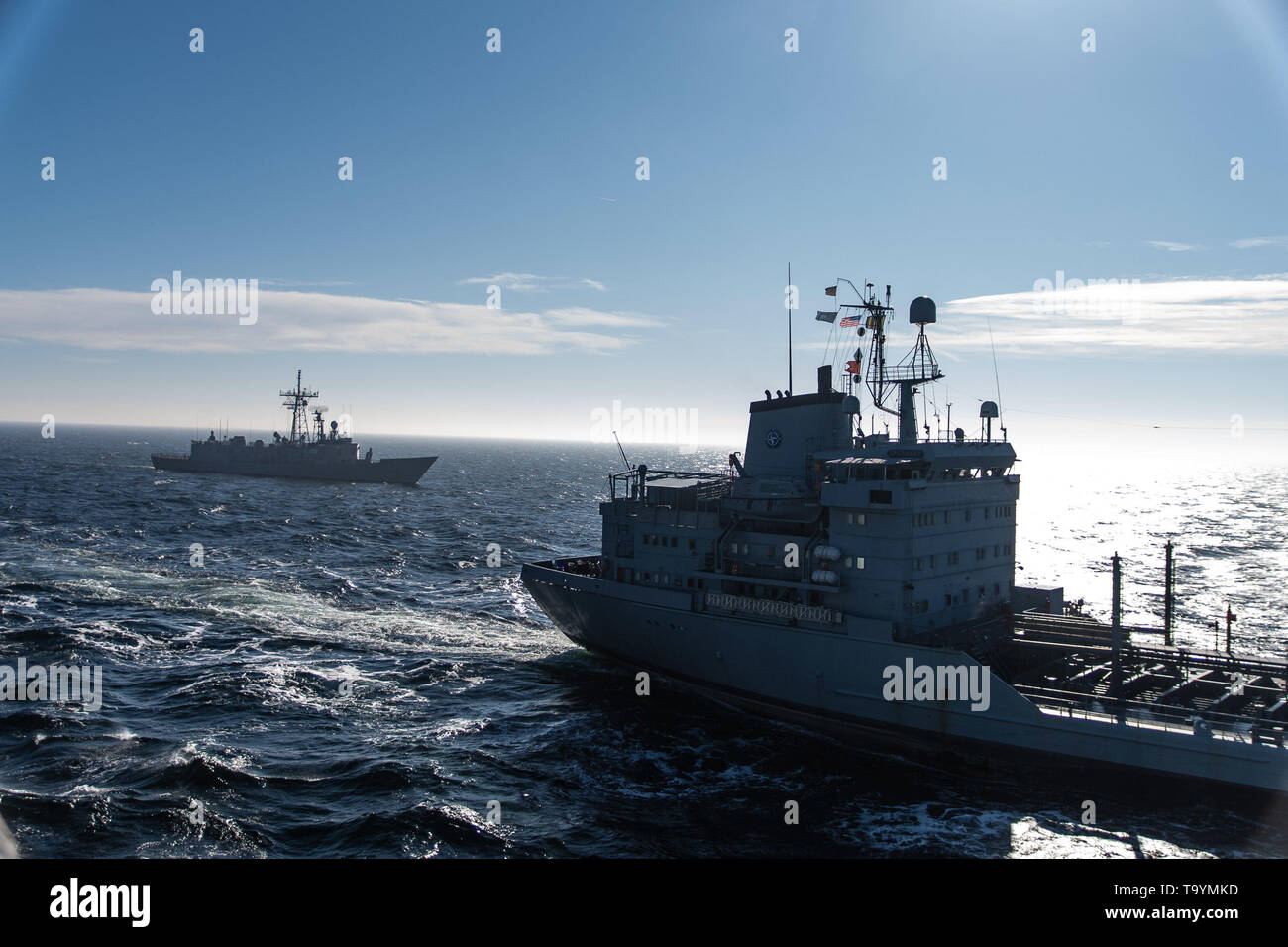 190228-N-YS418-007 BALTIC SEA (Feb 28, 2019) Guided-missile destroyer ...