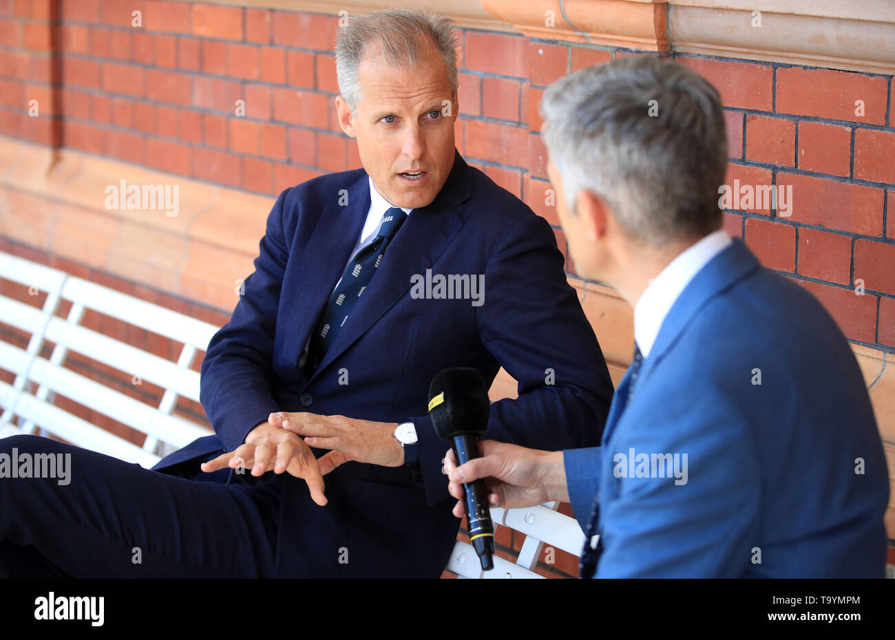 England cricket national selector Ed Smith during the World Cup Squad ...