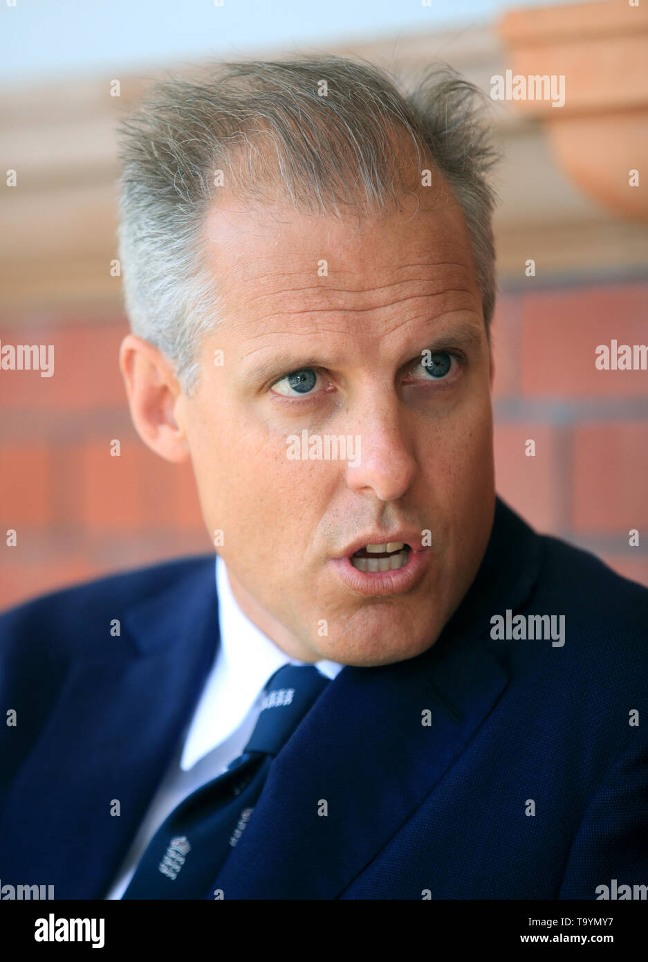 England Cricket national selector Ed Smith during the World Cup Squad ...