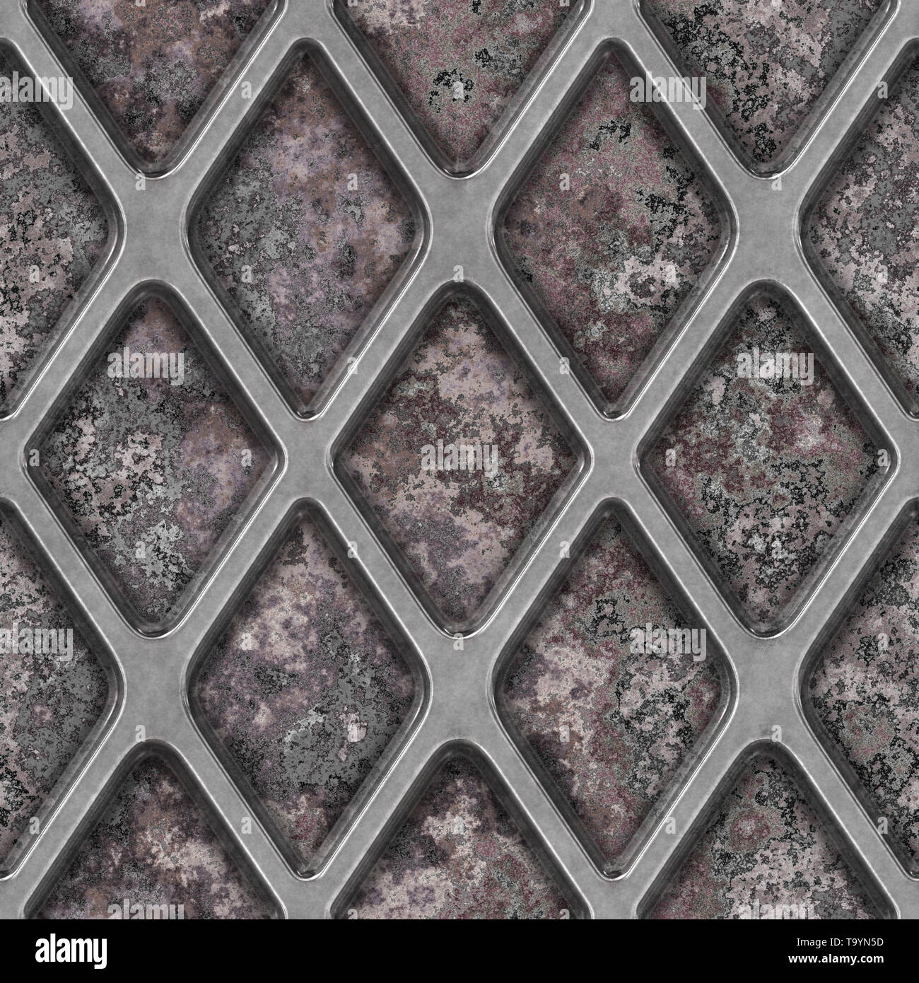 Grate on Granite Seamless Texture Tile Stock Photo - Alamy