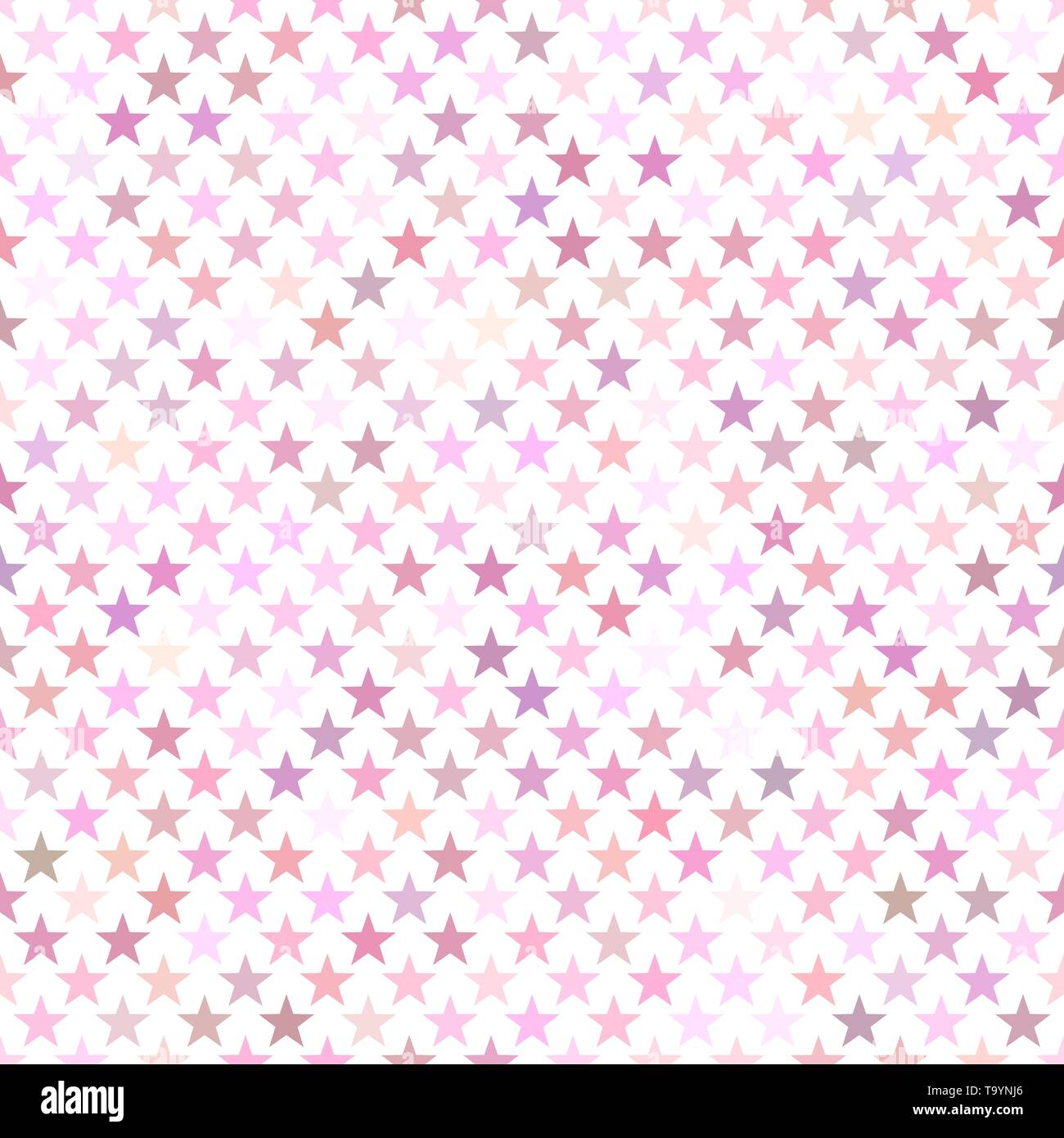 Pink seamless star pattern background - vector design Stock Vector ...