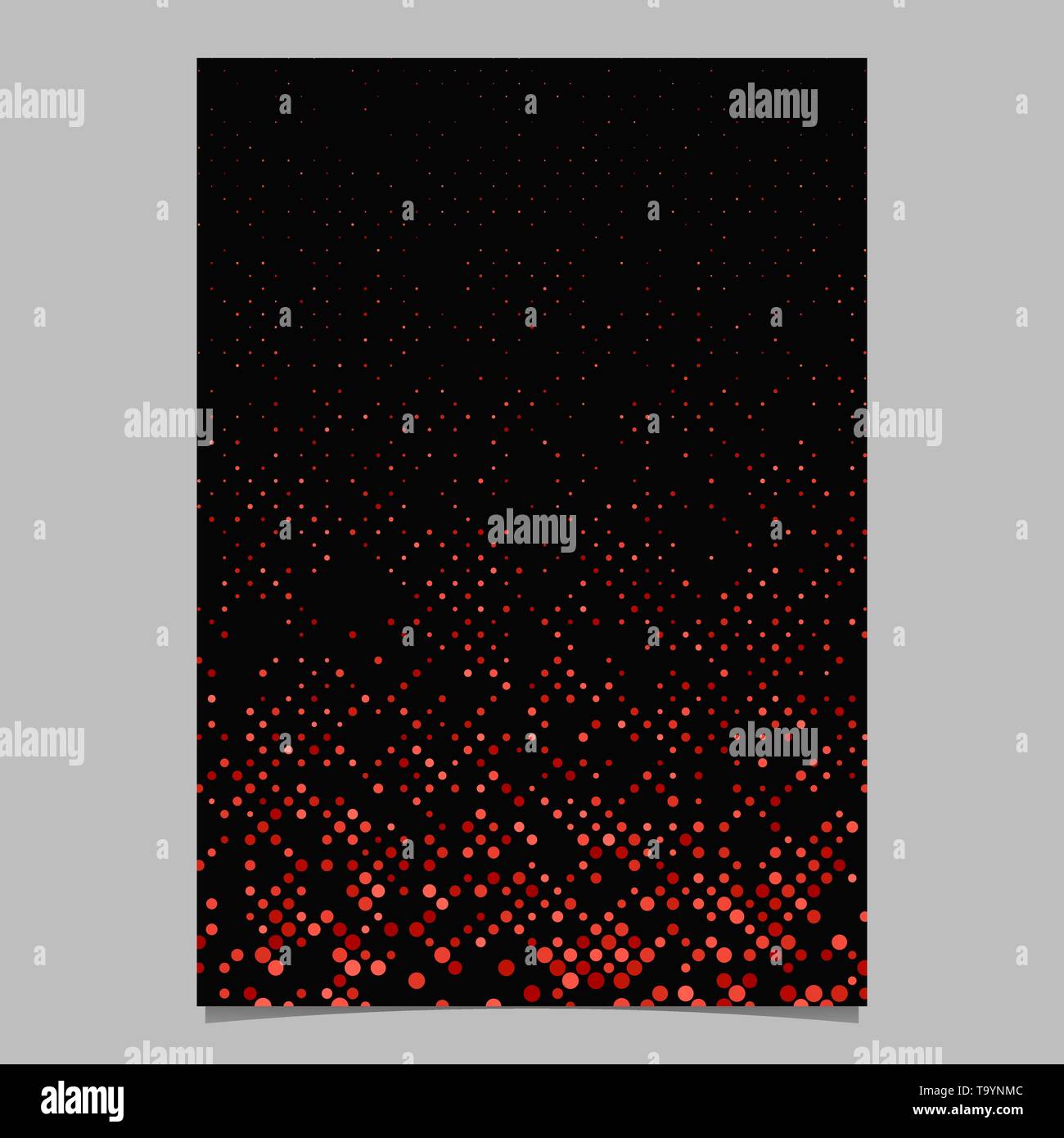 Abstract dot pattern brochure design - vector cover background Stock ...