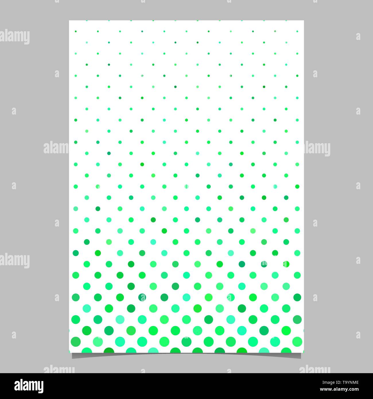 Abstract dot pattern background brochure template - vector graphic ...